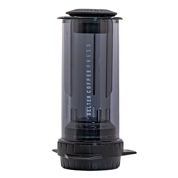Delter Coffee Press - Smoked Grey Stainless Steel Filter – The Artisan ...