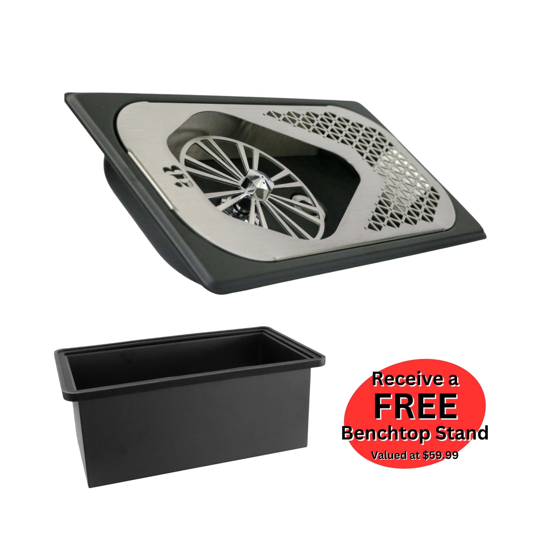 Artisan Barista Jug Rinser - Black Edition & Free Stand – The Artisan ...